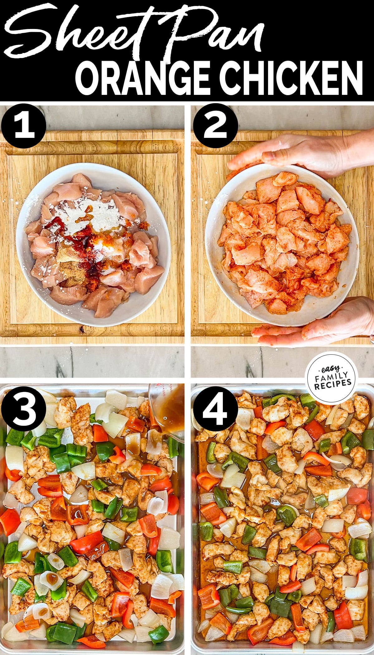 Sheet Pan Orange Chicken · Easy Family Recipes