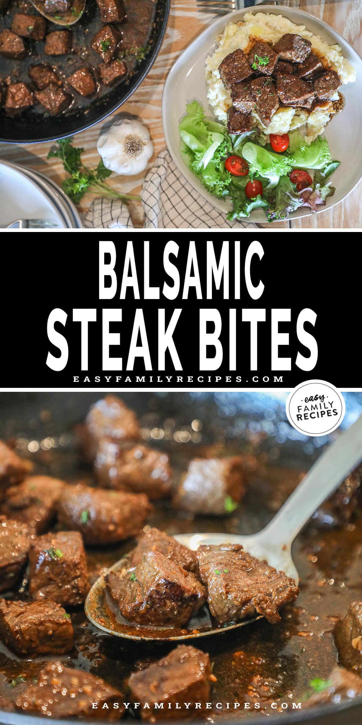Balsamic Steak Bites · Easy Family Recipes