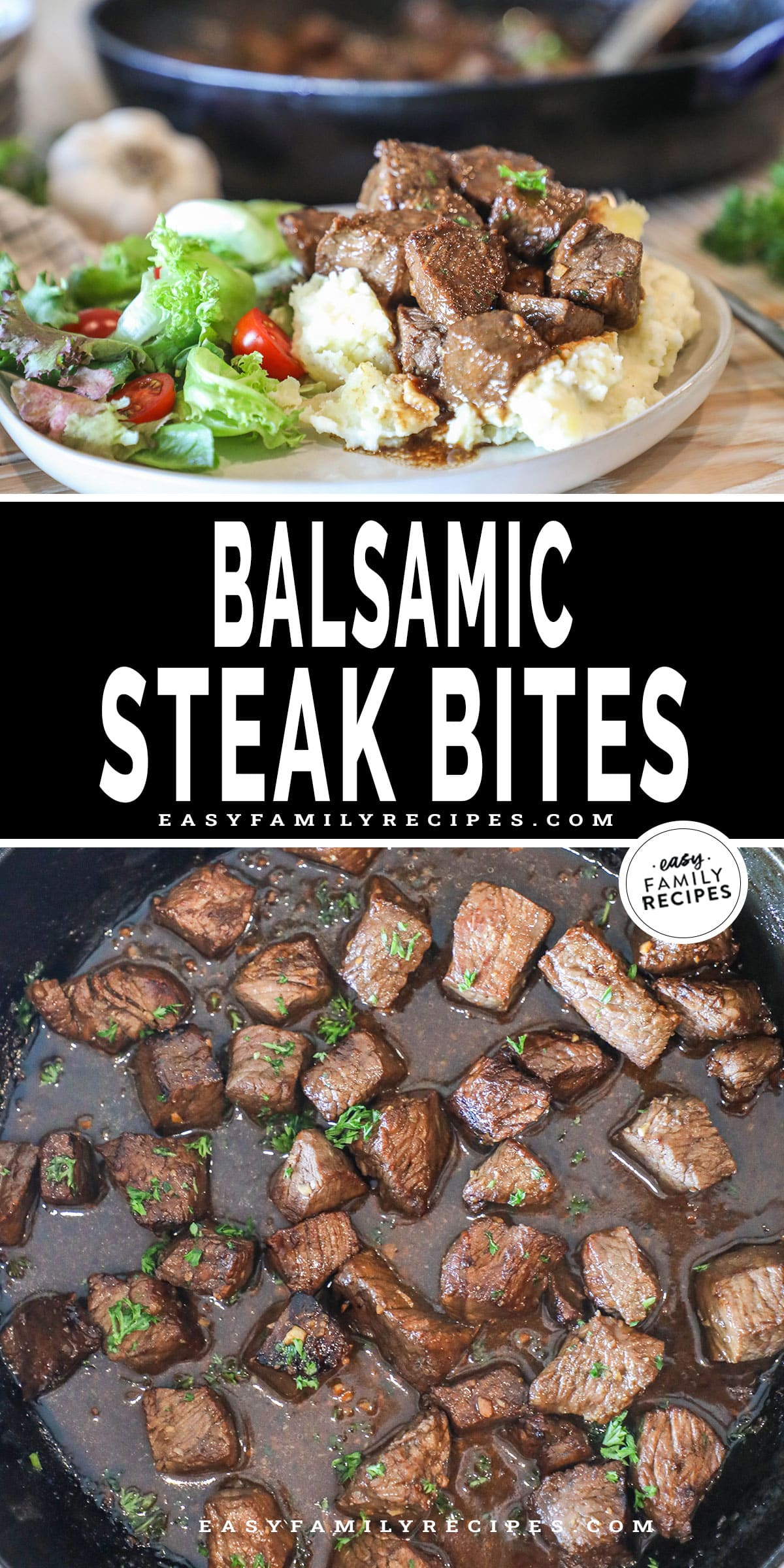 Balsamic Steak Bites · Easy Family Recipes