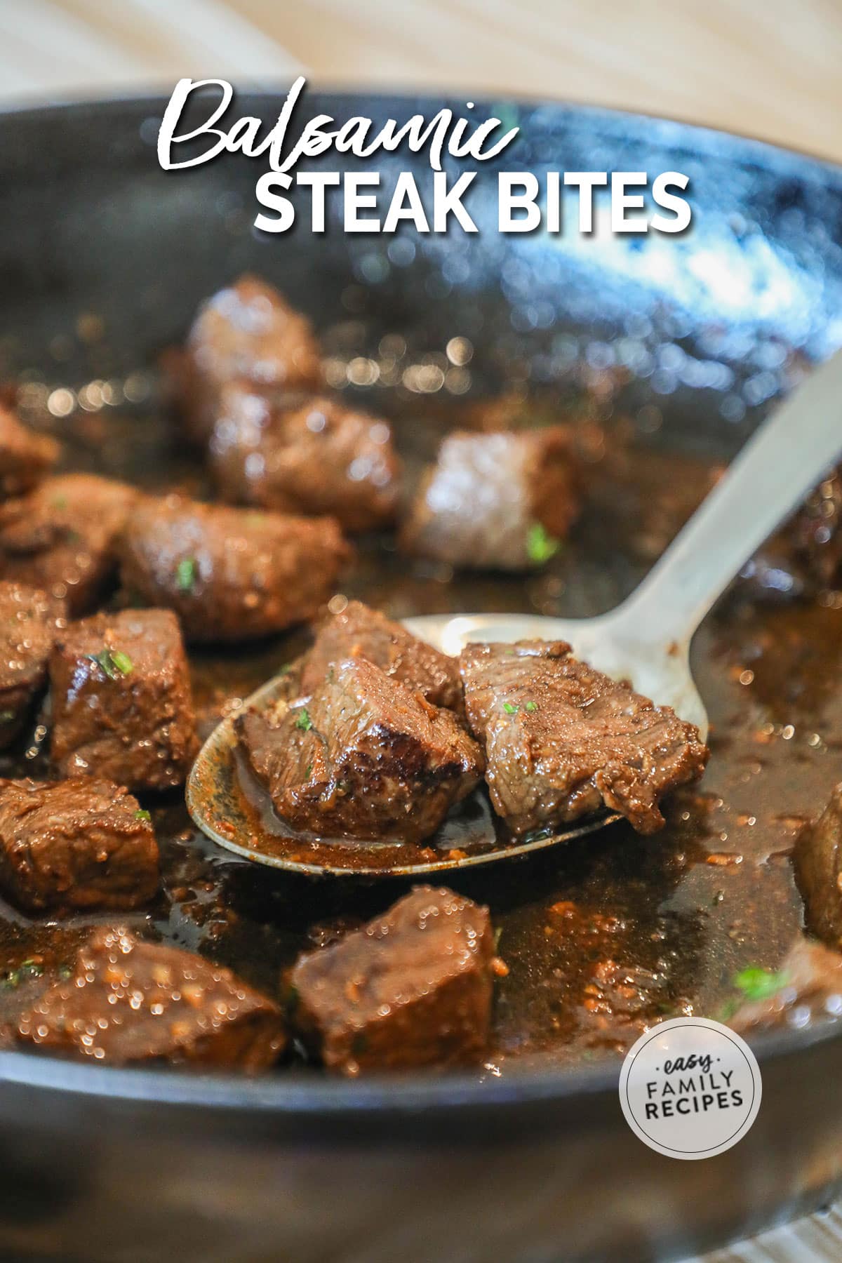 Balsamic Steak Bites · Easy Family Recipes